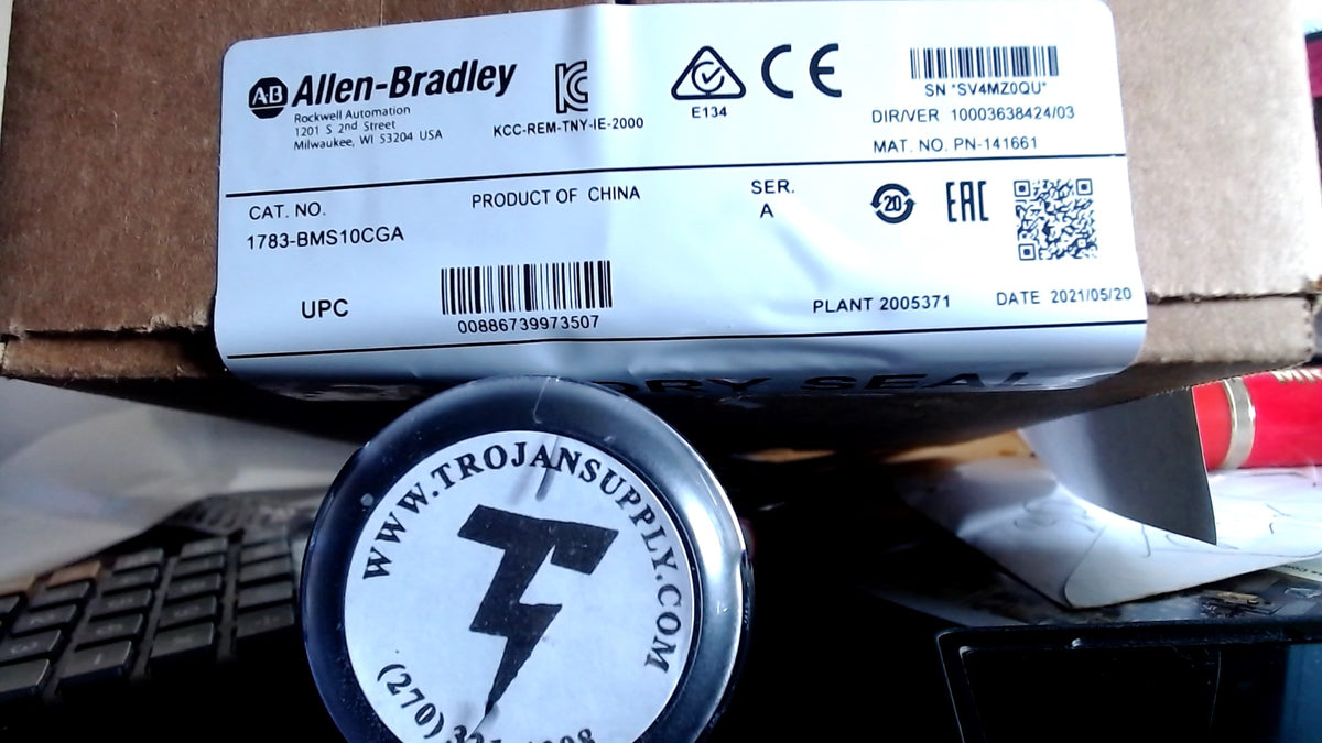 Allen-Bradley 1783-BMS10CGA Managed EtherNet Switch 2021 – Trojan Supply