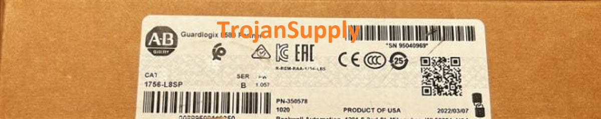 2023 sealed Allen-Bradley 1756-L8SP GuardLogix Safety Partner Controll ...