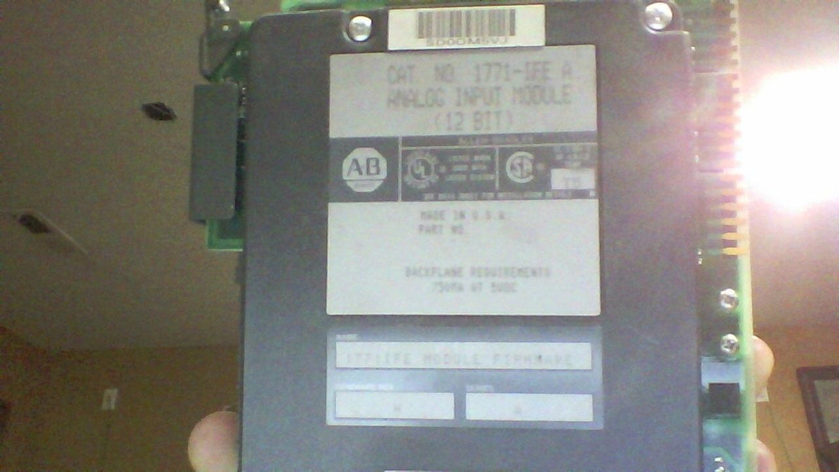 ALLEN BRADLEY 1771-DLC GRAY ENCODER INPUT MODULE 120VAC 12/24VDC -FREE ...