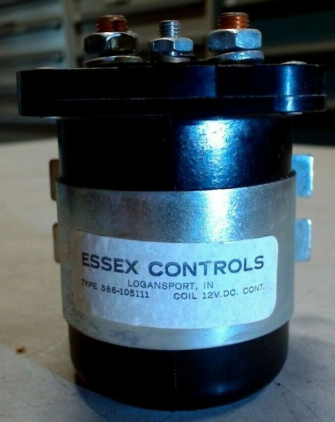 EMERSON WHITE RODGERS ESSEX 586-105111 SOLONOID RELAY 12VDC CONTINUOUS ...