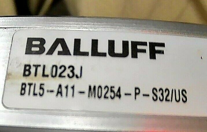 BALLUFF BTL023J MICROPULSE POSITION SENSOR BTL5-A11-M0254-P-S32 *FREE ...