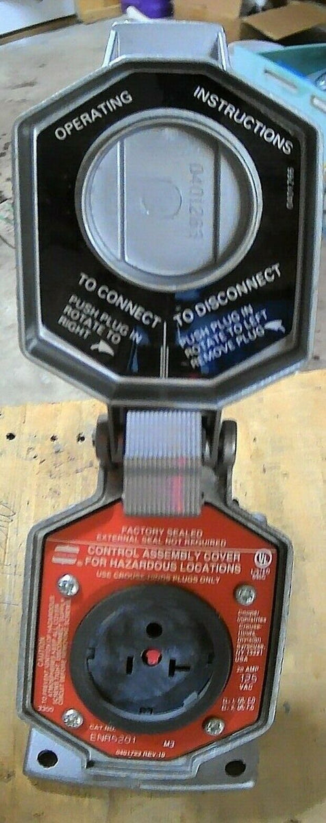 COOPER ENR5201 M3 RECEPTACLE 20A 125VAC -FREE SHIPPING – Trojan Supply