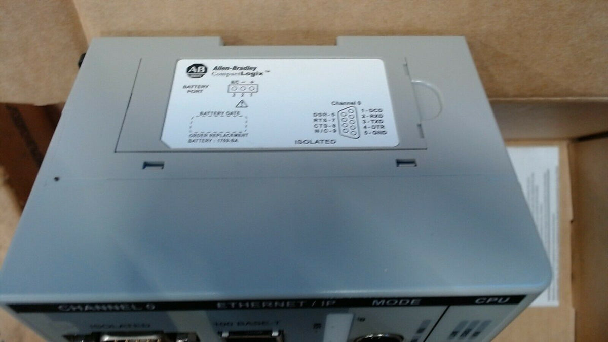 AB ROCKWELL 1769-L23E-QB1B COMPACTLOGIX I/OUTPUT ANALOG DC INPUT SINK ...