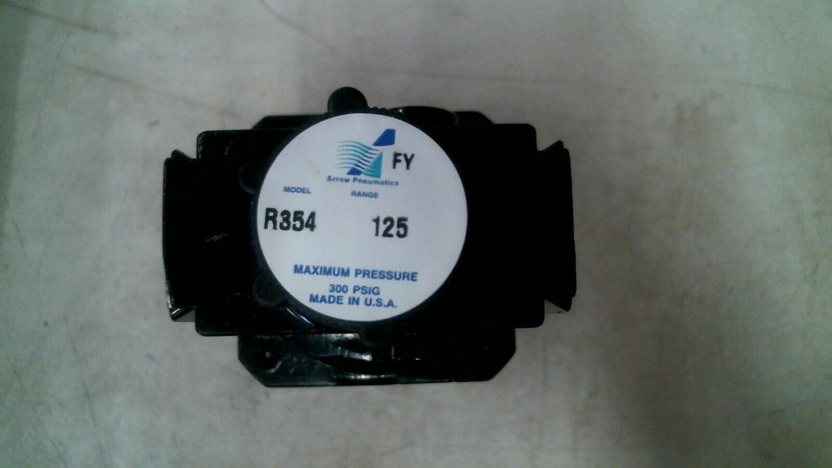 ARROW PNEUMATICS R354 1/2" NPT REGULATOR 125 RANGE 300PSI -FREE SHIPPI ...