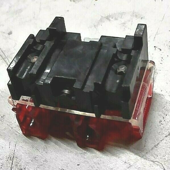 AB ROCKWELL 800TC-XD2 CONTACT BLOCK ONLY FINGER SAFE SHALLOW 1 N.C. IP ...