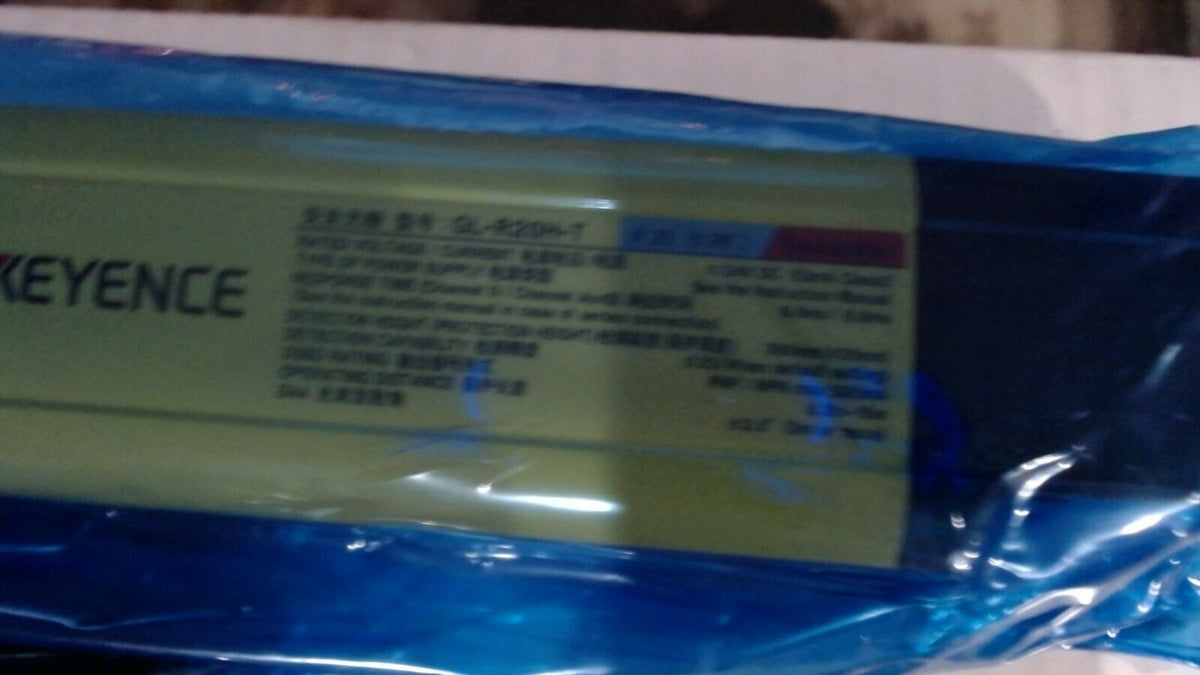 KEYENCE GL-R20H LIGHT CURTAIN RECEIVER & TRANSMITTER 24VDC -FREE SHIPP ...