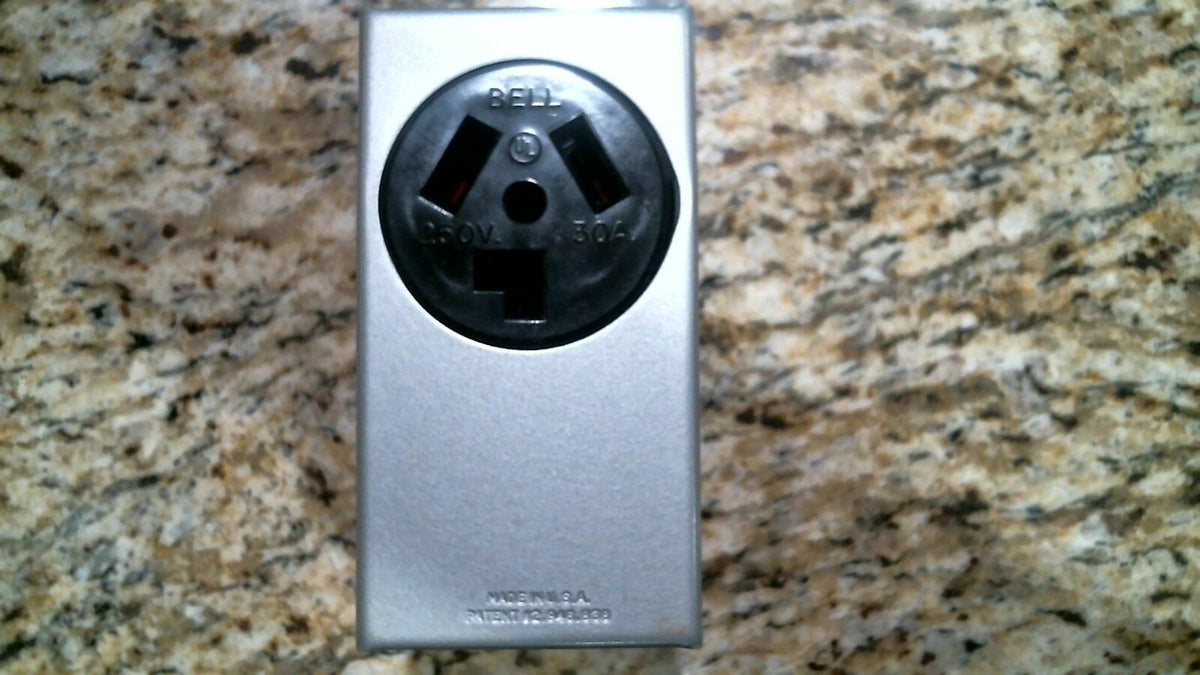 BELL ELECTRIC 161 DELUXE POWER OUTLET 250 VOLT 30A -FREE SHIPPING ...
