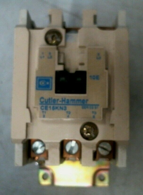 CUTLER HAMMER CE15KN3 CONTACTOR 3P 45A 600VAC 3P SER.B1 -FREE SHIPPING ...
