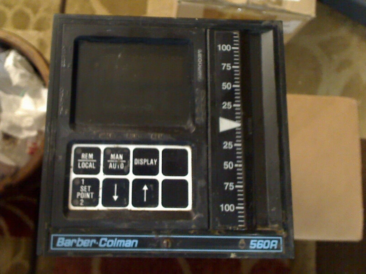 BARBER-COLMAN 560A TEMPERATURE CONTROLLER - FREE SHIPPING – Trojan Supply