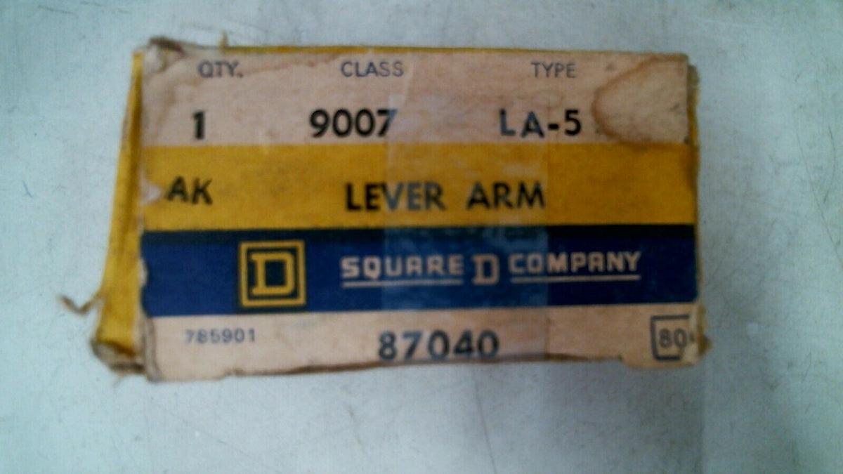 SQUARE D 9007-LA-5 AK LEVER ARM 87040 -FREE SHIPPING – Trojan Supply