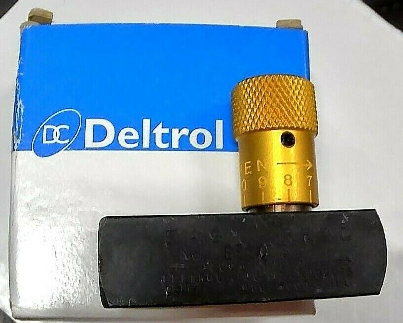 NEW DELTROL EF 20 S FLOW CONTROL VALVE *FREE SHIPPING* – Trojan Supply