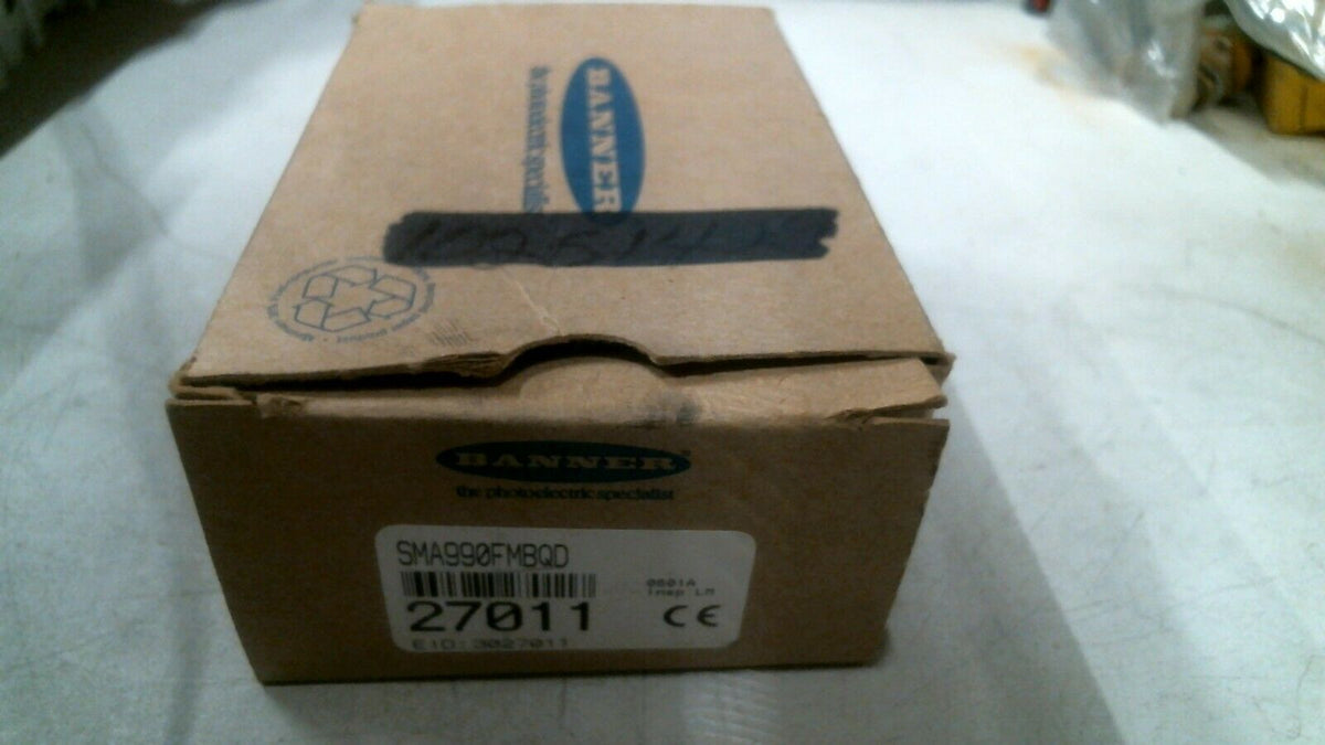 BANNER ENGINEERING SMA990FMBQD VALU BEAM 27011 10-250VAC -FREE SHIPPIN ...