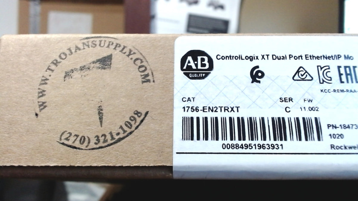 Allen-Bradley 1756-EN2TRXT ControlLogix Dual EtherNet/IP Module ...